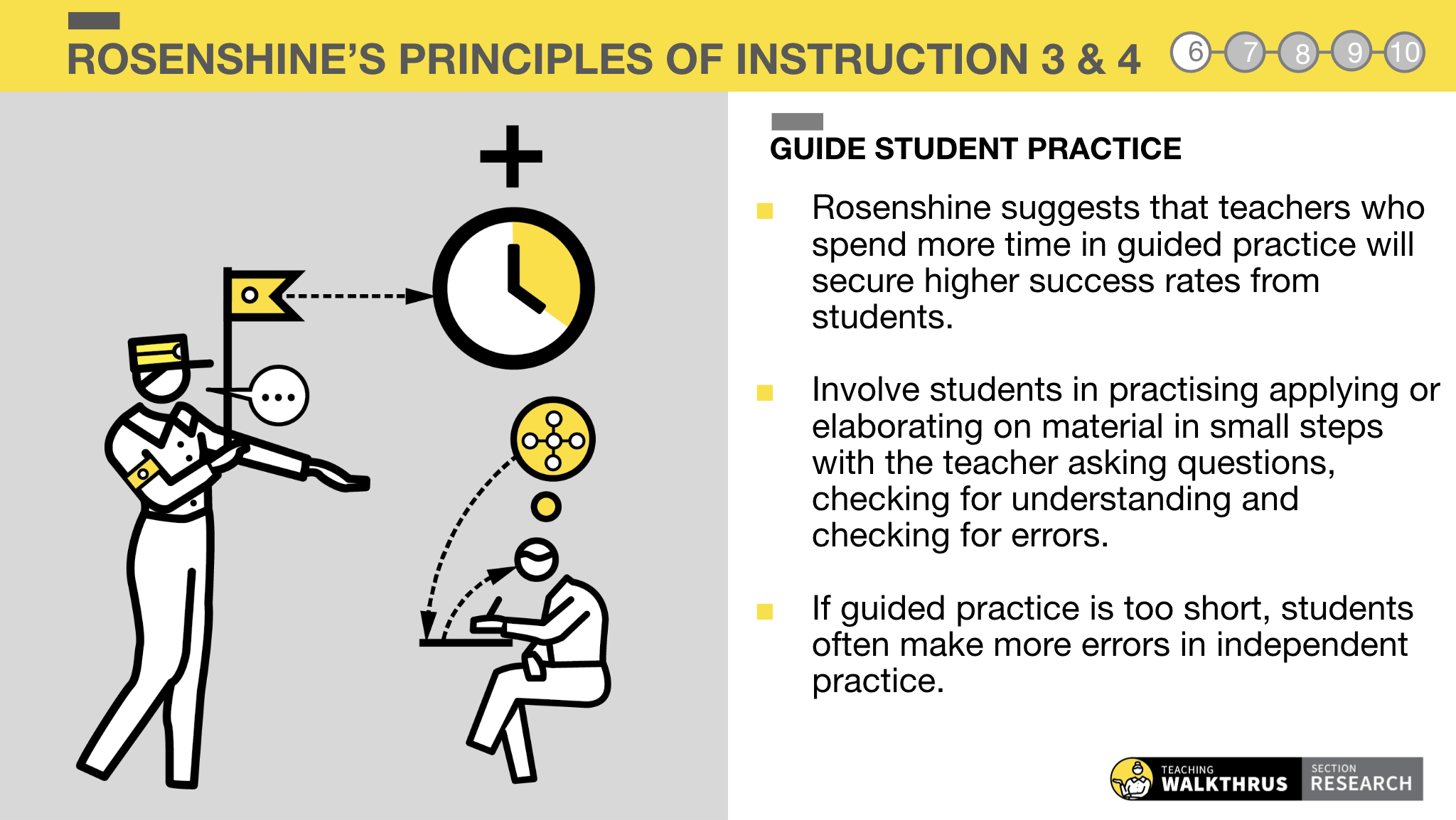 6. Guide Student Practice